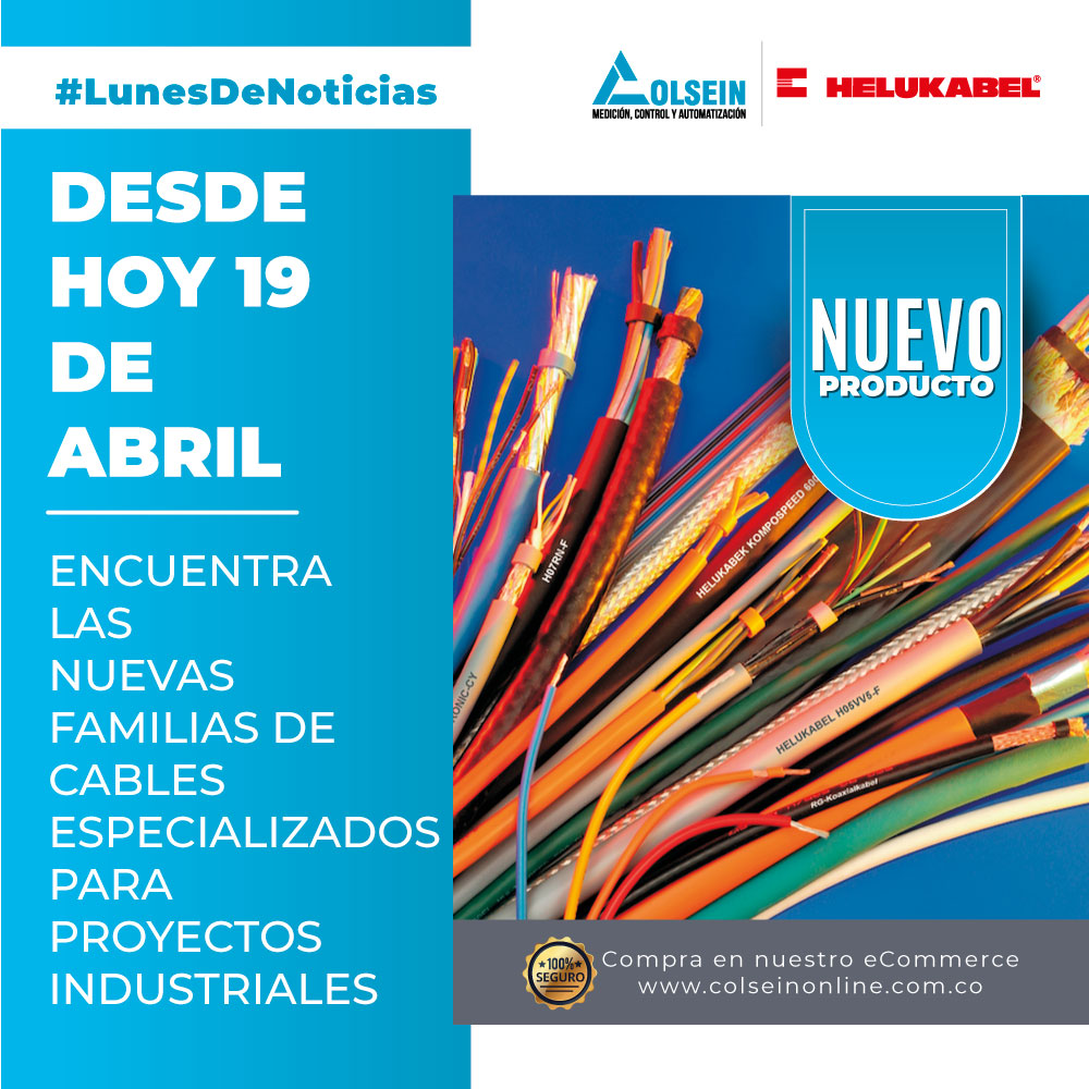 Nuevos cables Helukabel - Colsein Online