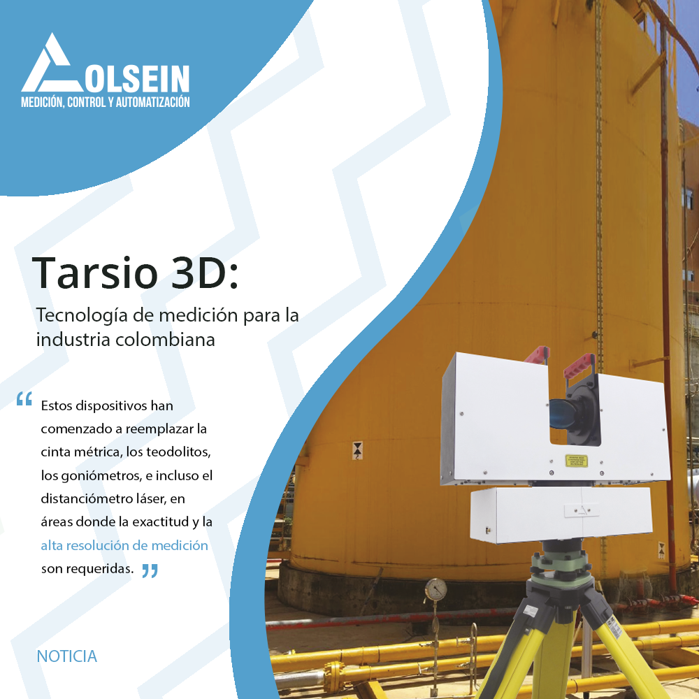 Tarsio 3D: Tecnología de medición para la industria colombiana ...